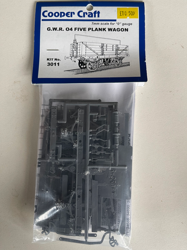 COOPER CRAFT O GAUGE 3011 G.W.R. 04 5 PLANK WAGON | jwmodelrailways