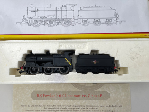 R.2135M BR FOWLER 0-6-0 CLASS 4F LOCOMOTIVE 44313 | jwmodelrailways