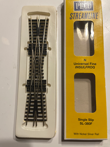 SL-380F SINGLE SLIP | jwmodelrailways