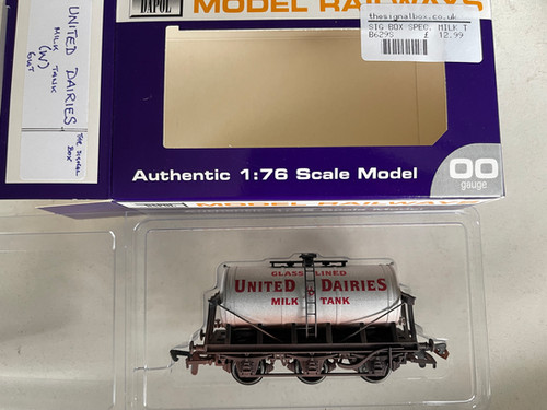 B629S - 6 WHEEL TANK WAGON UNITED DAIRIES WEATHERED - LTD EDITION ...