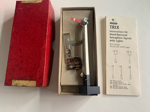 TTR TRIX 722 LIGHTED SIGNAL MANUAL - HOME | jwmodelrailways