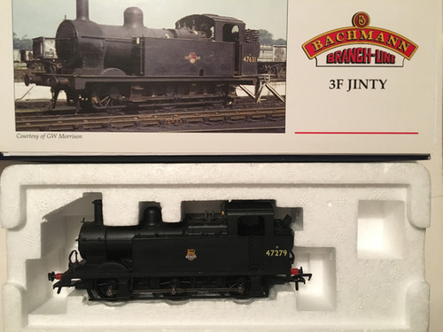 32-229 3F FOWLER JINTY 47279 BR BLACK EARLY EMBLEM | jwmodelrailways
