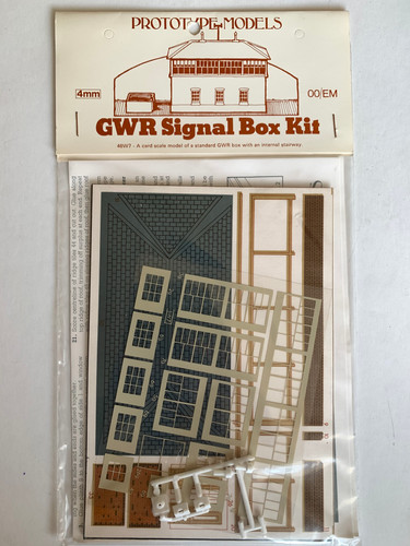 PROTOTYPE MODELS - 46W7 GWR SIGNAL BOX | jwmodelrailways