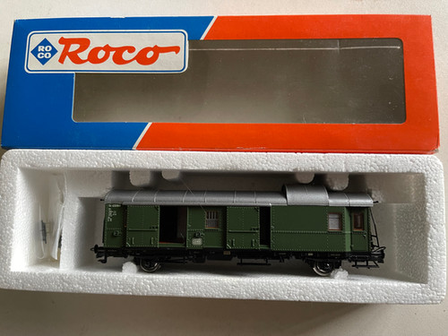 ROCO 44222 DB BAGGAGE CAR 114 409 | jwmodelrailways