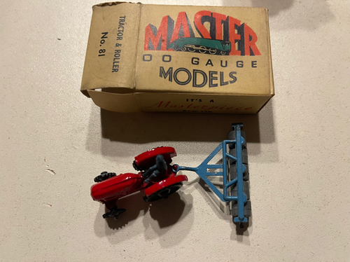 WARDIE MASTER MODELS No 81 TRACTOR & ROLLER | jwmodelrailways