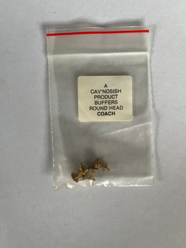 CAVENDISH - ROUND HEAD COACH BUFFERS | jwmodelrailways