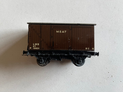 PRE WAR D308 D1 LMS MEAT VAN - UNBOXED | jwmodelrailways