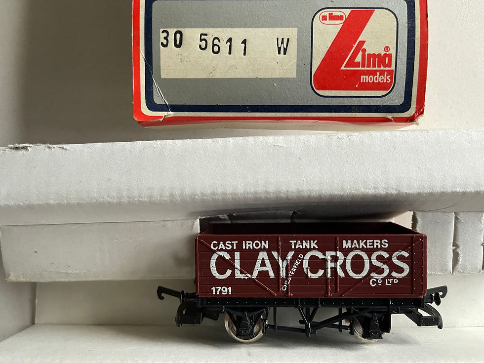 305611W 7 PLANK WAGON CLAY CROSS | jwmodelrailways