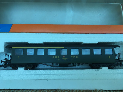 ROCO 44730 SBB FFS 1ST / 2ND CLASS PASSENGER COACH | jwmodelrailways