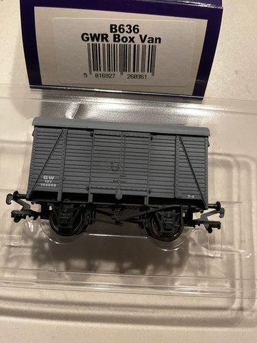 B636 - GWR BOX VAN | jwmodelrailways