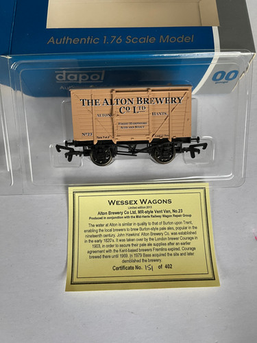 THE ALTON BREWERY VENT VAN - ALTON, HAMPSHIRE - LIMITED EDITION ...