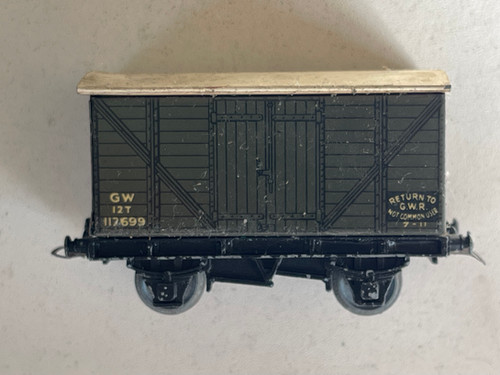 PRE WAR GWR GOODS VAN | jwmodelrailways