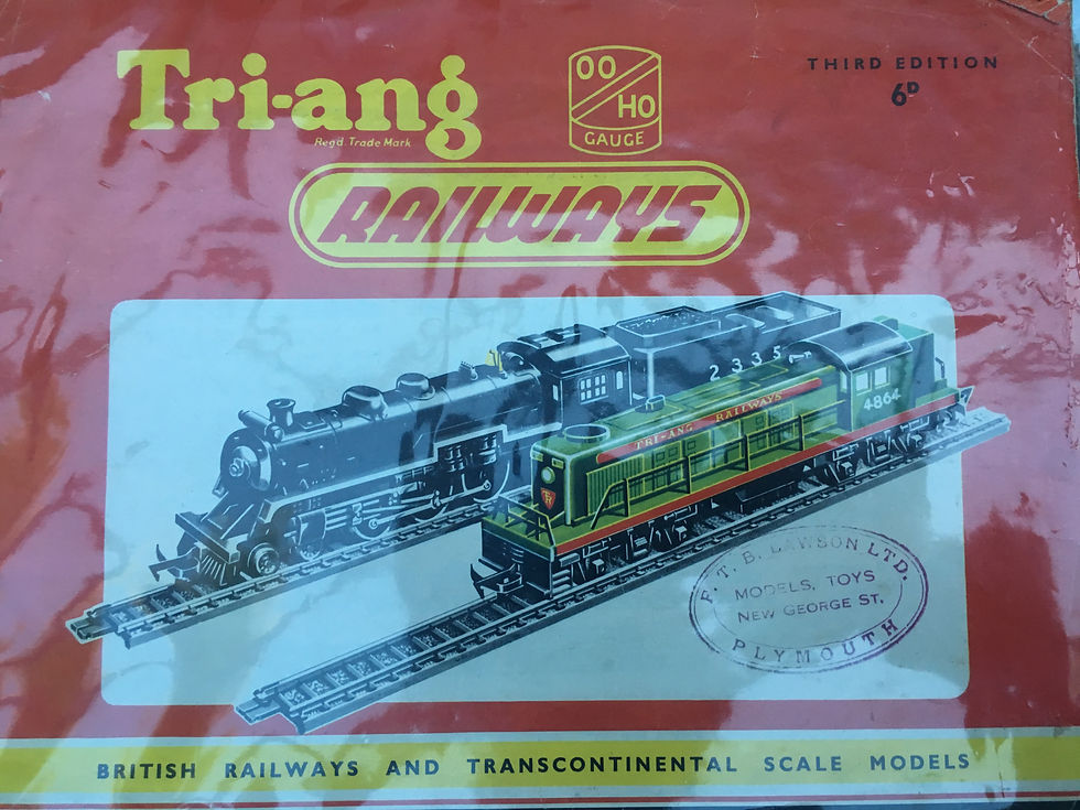 TRI-ANG RAILWAYS CATALOGUE - THIRD EDITION 1957 | jwmodelrailways