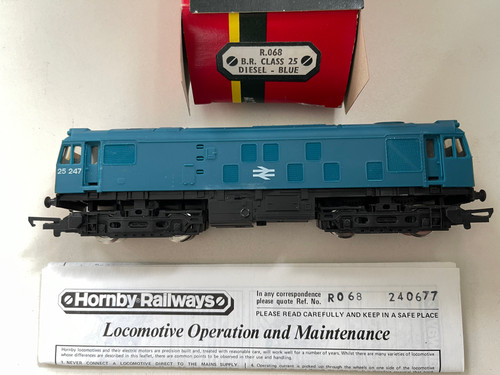 R.068 BR CLASS 25 DIESEL LOCOMOTIVE 25247 | jwmodelrailways