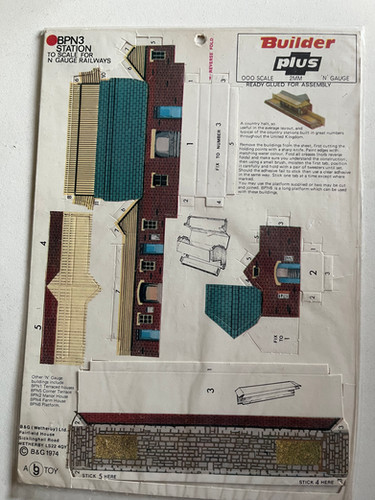 BUILDER PLUS BPN3 STATION | jwmodelrailways