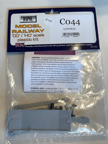 DAPOL C044 LOWMAC | jwmodelrailways