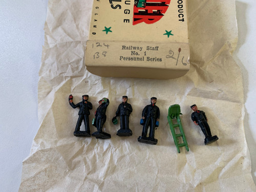 WARDIE MASTER MODELS No 1 RAILWAY STAFF (6 pieces) | jwmodelrailways