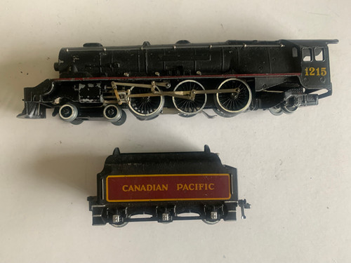 EDL2 CANADIAN PACIFIC 1215 LOCOMOTIVE & TENDER | jwmodelrailways