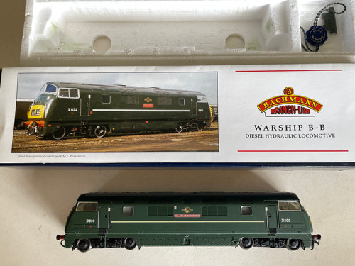 32-055 CLASS 42 WARSHIP DIESEL D800 SIR BRIAN ROBERTSON BR GREEN ...