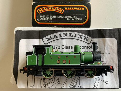 37-054 0-6-0T J72 CLASS TANK LOCOMOTIVE LNER LIVERY | jwmodelrailways