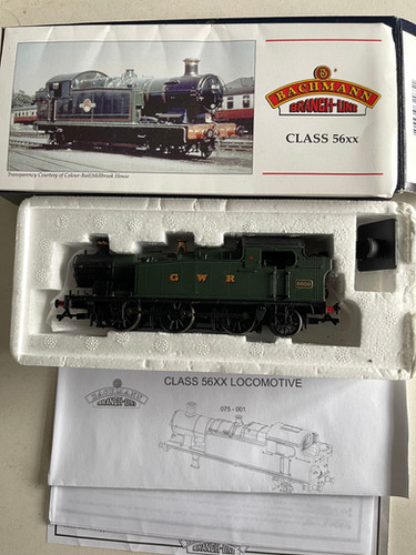 32-075B CLASS 56XX TANK LOCOMOTIVE 6606 GWR GREEN | jwmodelrailways