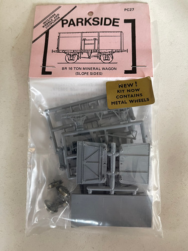 PARKSIDE DUNDAS PC27 BR 16 TON MINERAL WAGON (SLOPE SIDES ...