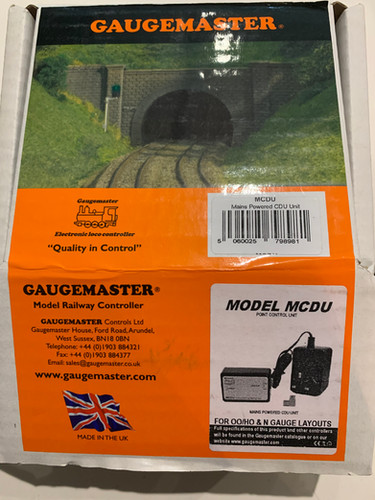 GAUGEMASTER MCDU MAINS POWERED CDU UNIT | jwmodelrailways
