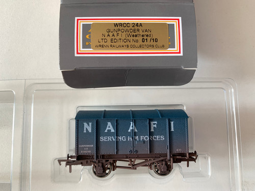 WRCC24A - NAAFI (WEATHERED) GUNPOWDER VAN - LIMITED EDITION ...