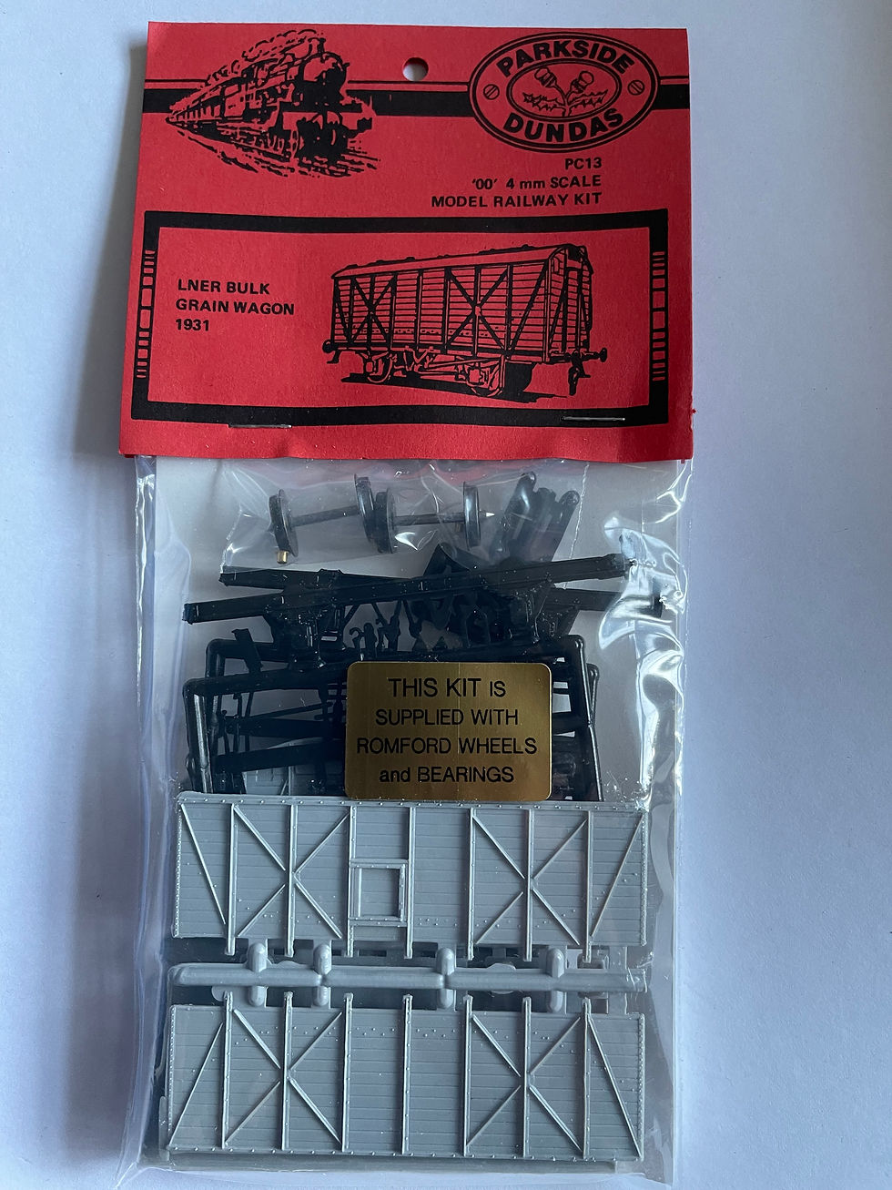 PARKSIDE DUNDAS PC13 LNER BULK GRAIN WAGON 1931 | jwmodelrailways