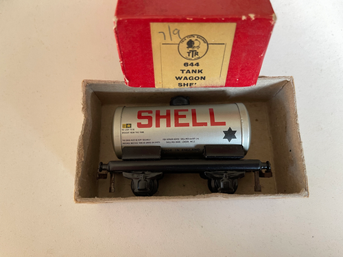 644 SHELL TANK WAGON | jwmodelrailways