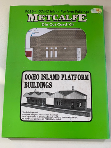 METCALFE - PO234 ISLAND PLATFORM BUILDINGS | jwmodelrailways