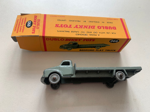 DINKY DUBLO 066 BEDFORD FLAT TRUCK - REPRO BOX | jwmodelrailways