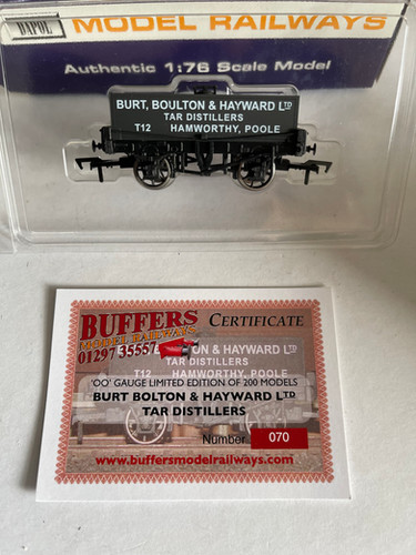 RECTANGULAR TANK BURT, BOULTON & HAYWARD - HAMWORTHY POOLE ...