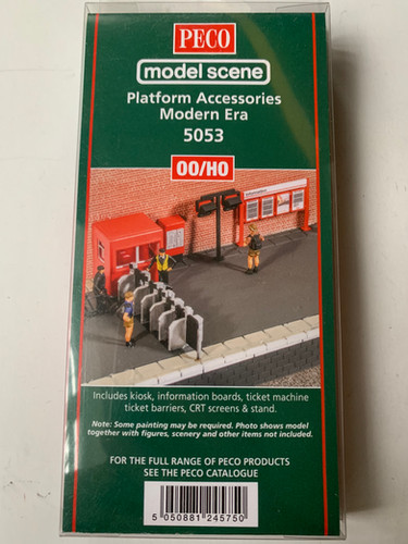 MODEL SCENE (MERIT) 5053 PLATFORM ACCESSORIES MODERN ERA | jwmodelrailways