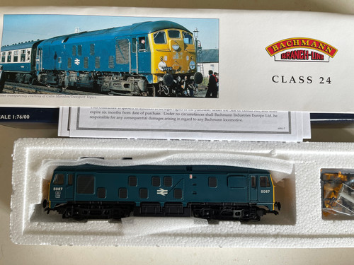 32-428 CLASS 24 DIESEL LOCOMOTIVE 5087 BR BLUE | jwmodelrailways