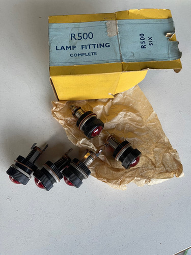 R500 5 x LAMP FITTINGS FOR CONTROLLERS | jwmodelrailways