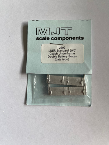 MJT - 2802 LNER STANDARD 60'0" COACH UNDERFRAME DOUBLE BATTERY BOXES ...