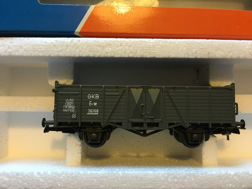 ROCO 46037 OBB GKB SPUR OPEN WAGON | jwmodelrailways