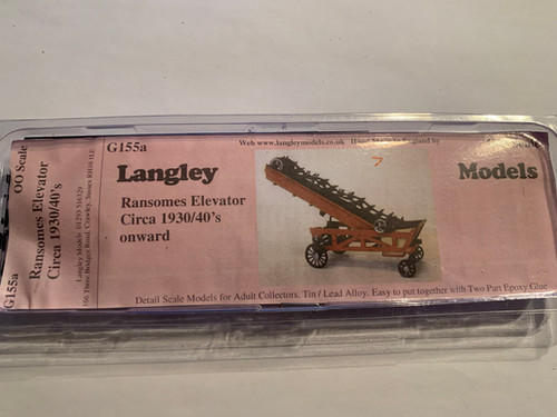 LANGLEY MINIATURE MODELS - G155A RANSOMES ELEVATOR CIRCA 1930/40's ...