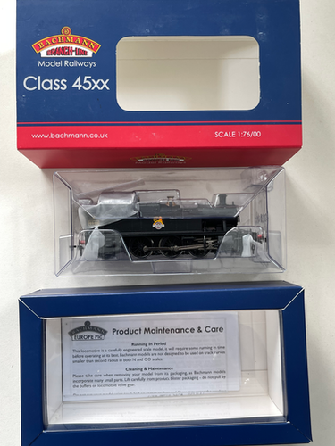 32-129A CLASS 45XX PRAIRIE TANK 4545 BR BLACK EARLY EMBLEM ...