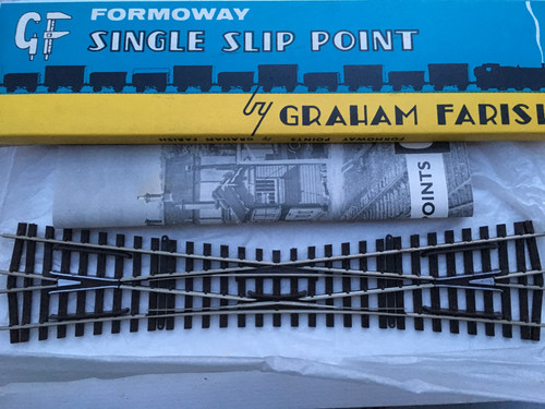 FORMOWAY SINGLE SLIP POINT (CROSS OVER) - BOXED | jwmodelrailways