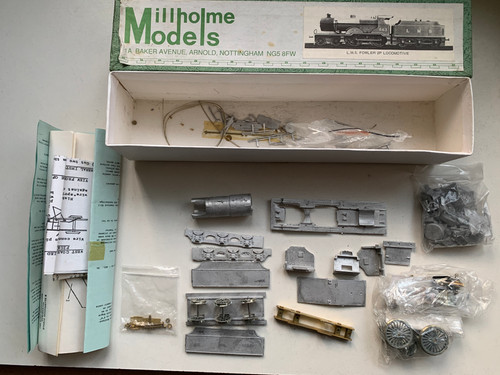 MILLHOLME MODELS - L.M.S. FOWLER 2P LOCOMOTIVE WHITE METAL KIT ...