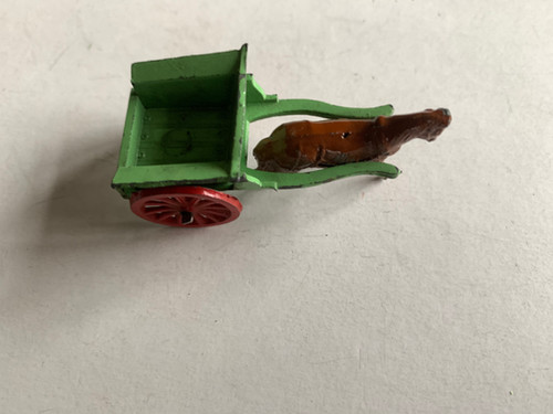 BRITAINS OO/HO GAUGE - LV/606 MILK FLOAT & HORSE - UNBOXED ...