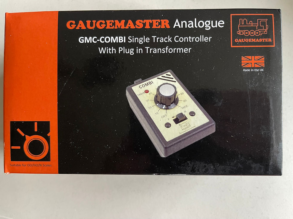 GAUGEMASTER GMC-COMBI SINGLE TRACK CONTROLLER WITH PLUG IN TRANSFORMER ...
