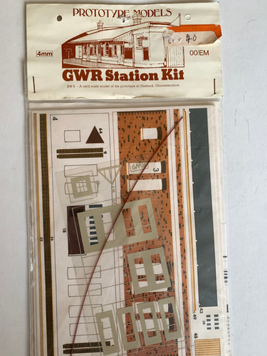 PROTOTYPE MODELS - BW9 GWR STATION - CHALFORD | jwmodelrailways