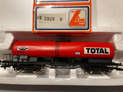 LIMA 302909 TOTAL TANKER WAGON | jwmodelrailways