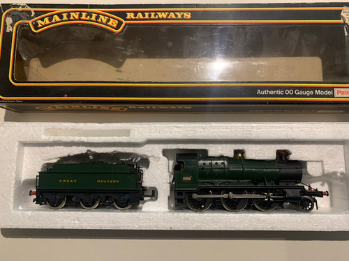 37090 43XX MOGUL LOCOMOTIVE 5322 GWR GREEN | jwmodelrailways