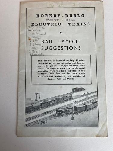 HORNBY DUBLO - RAIL LAYOUT SUGGESTIONS | jwmodelrailways