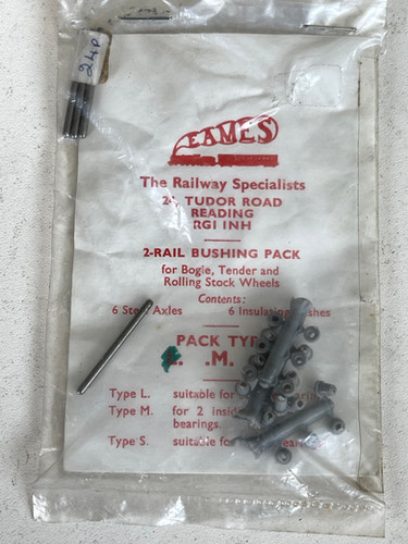 EAMES - 2 RAIL BUSHING PACK (TYPE M) | jwmodelrailways
