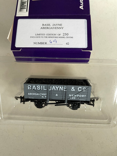 5 PLANK WAGON BASIL JAYNE & CO - ABERGAVENNY & NEWPORT | jwmodelrailways
